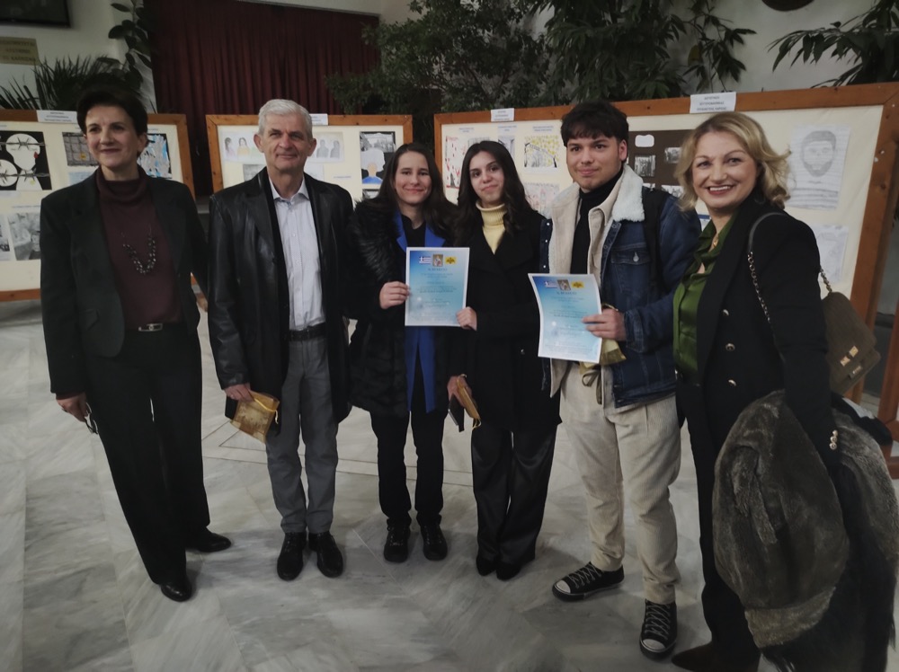 Διακρίσεις του 13ου ΓΕΛ Λάρισας σε διαγωνισμό της Μητρόπολης Λαρίσης ...