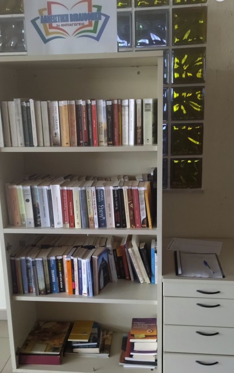 Δανειστική βιβλιοθήκη για καλό σκοπό δημιούργησε το 3ο Νηπιαγωγείο ...