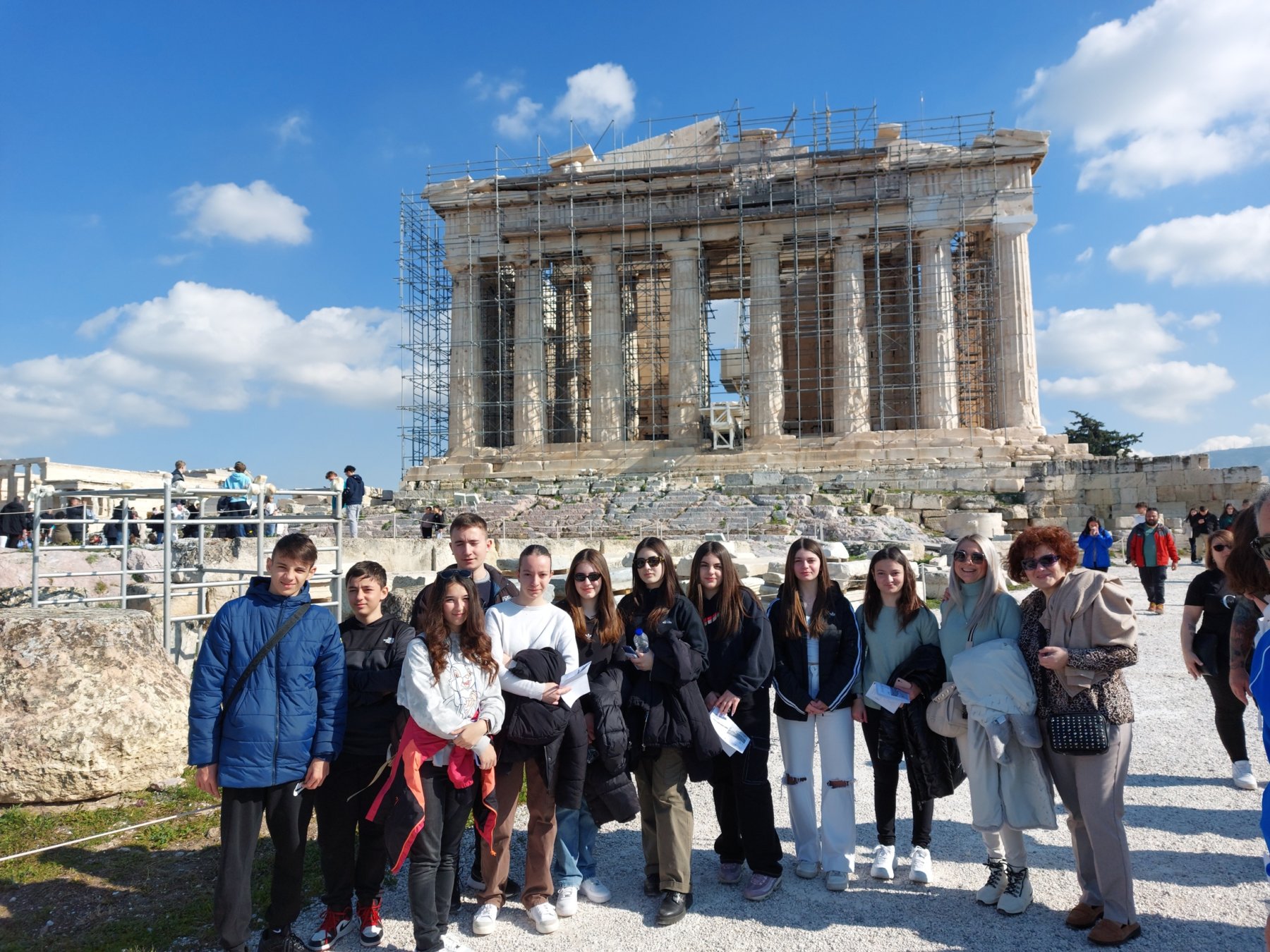 Εκπαιδευτική επίσκεψη 9ου Γυμνασίου Λάρισας στην Αθήνα - ONLARISSA.GR ...
