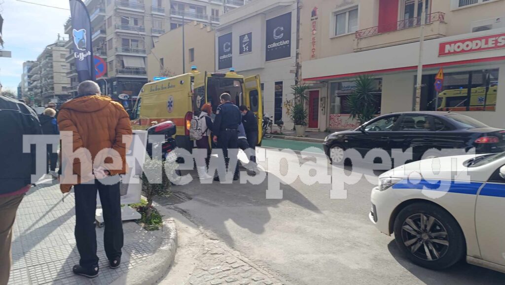 Τροχαίο ατύχημα στο κέντρο του Βόλου - Συγκρούστηκαν δύο μηχανές ...