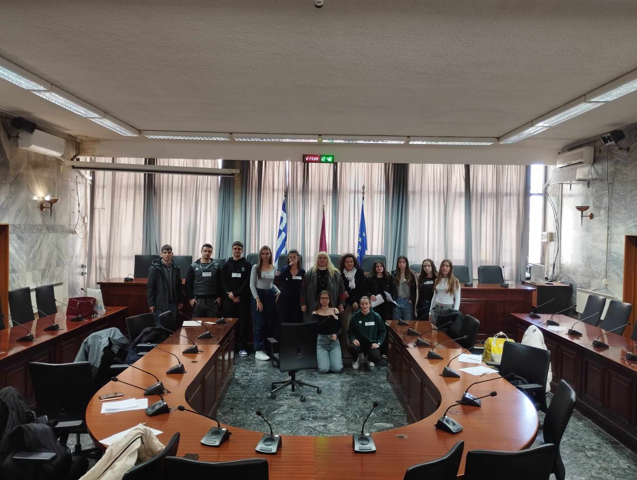 Οι μαθητές/τριες του 1ου Πειραματικού Λυκείου Λάρισας σε ρόλο ...