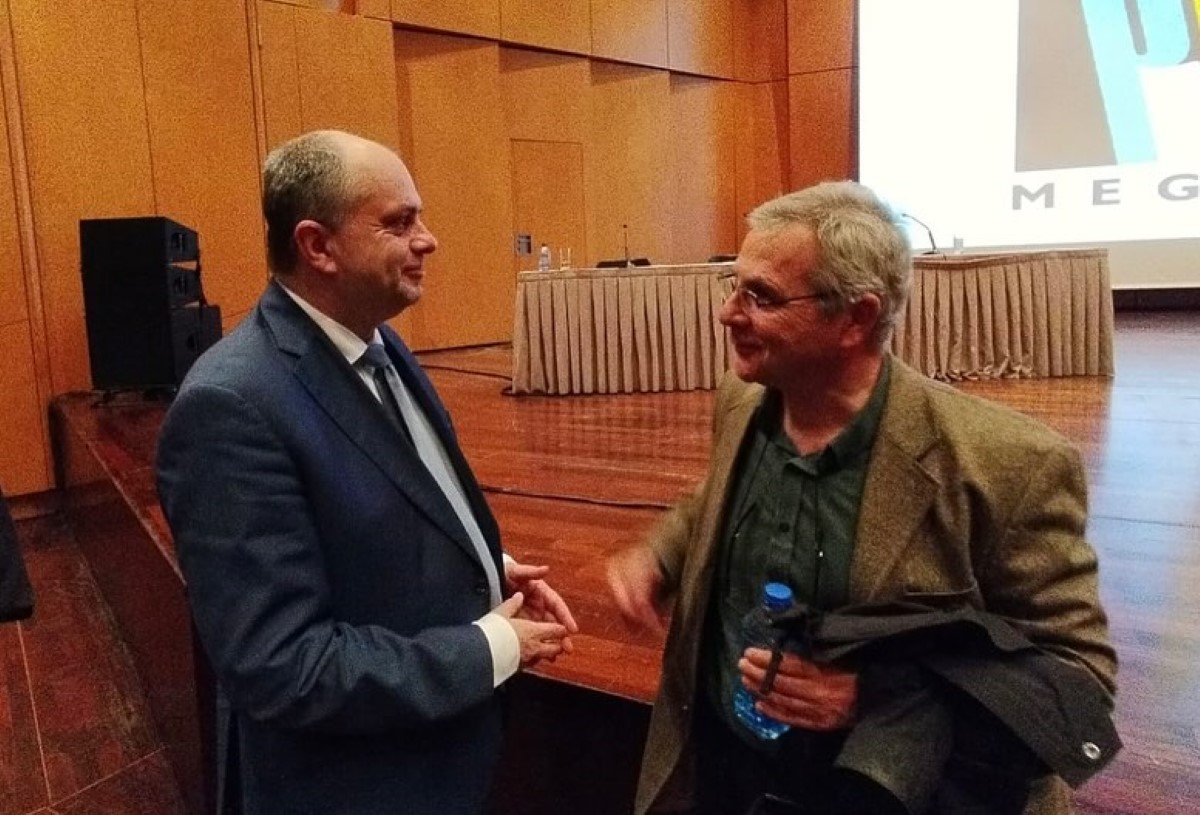 Στην εκδήλωση του Σωματείου Διάζωμα για το Αρχαίο Θέατρο Λάρισας ο ...