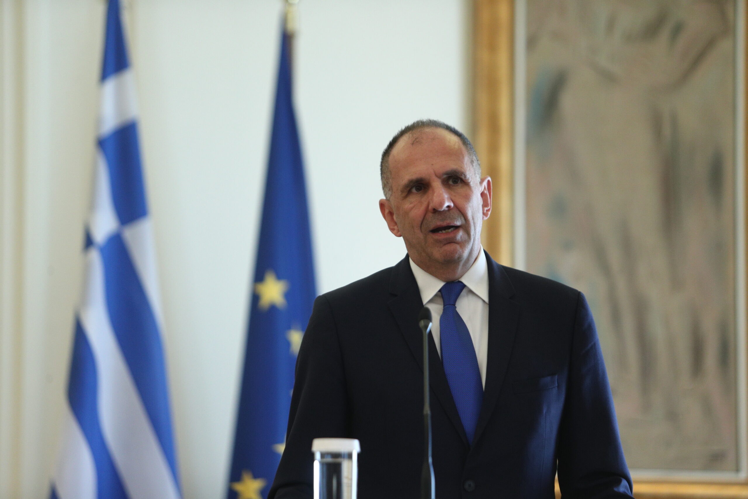 Συνάντηση του Γ. Γεραπετρίτη με τον ΥΠΕΞ της Ινδίας στο Νέο Δελχί ...