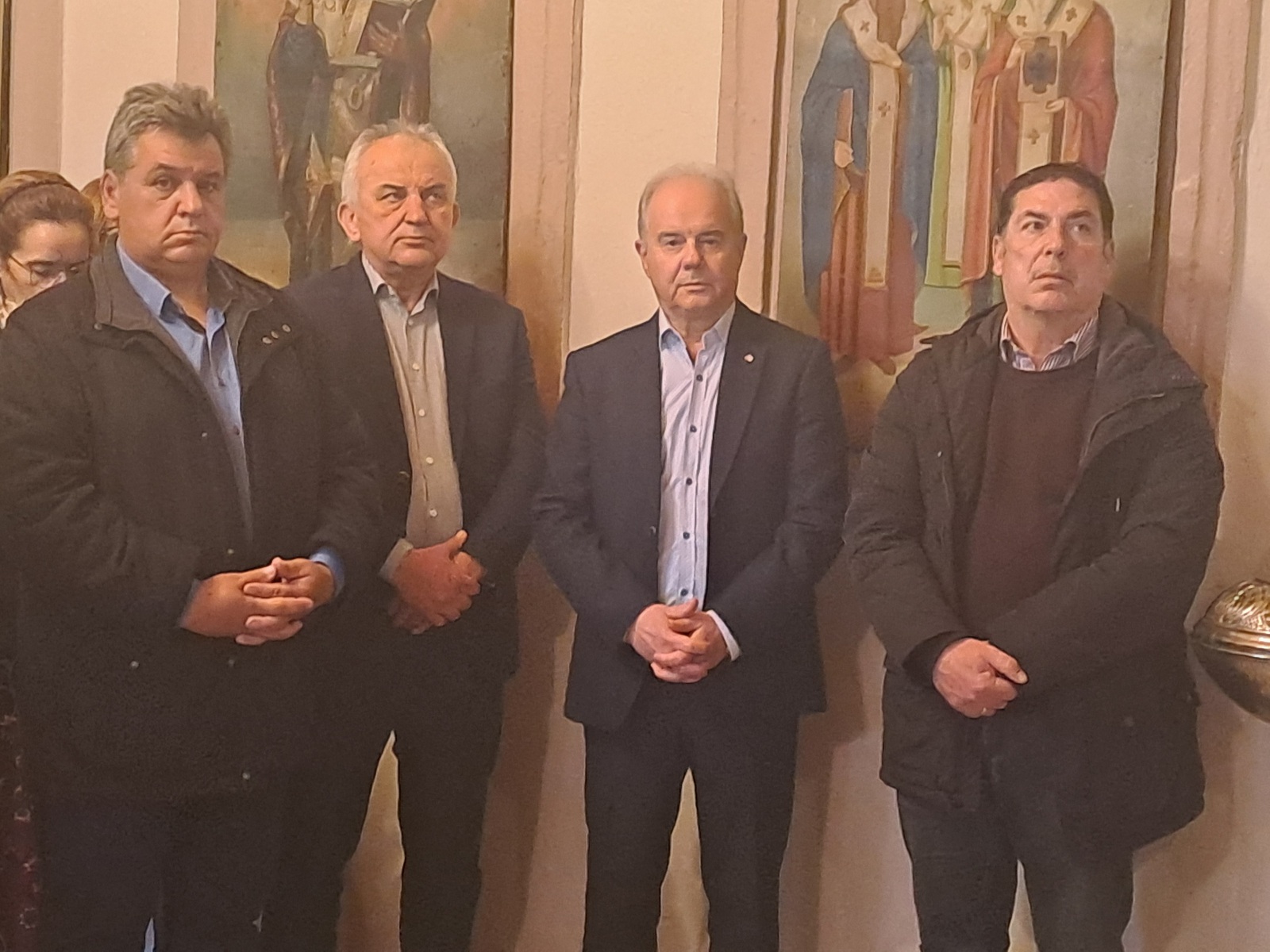 Στον εορτασμό του Αγίου Γεωργίου εκ Ραψάνης ο δήμαρχος Τεμπών Γιώργος ...