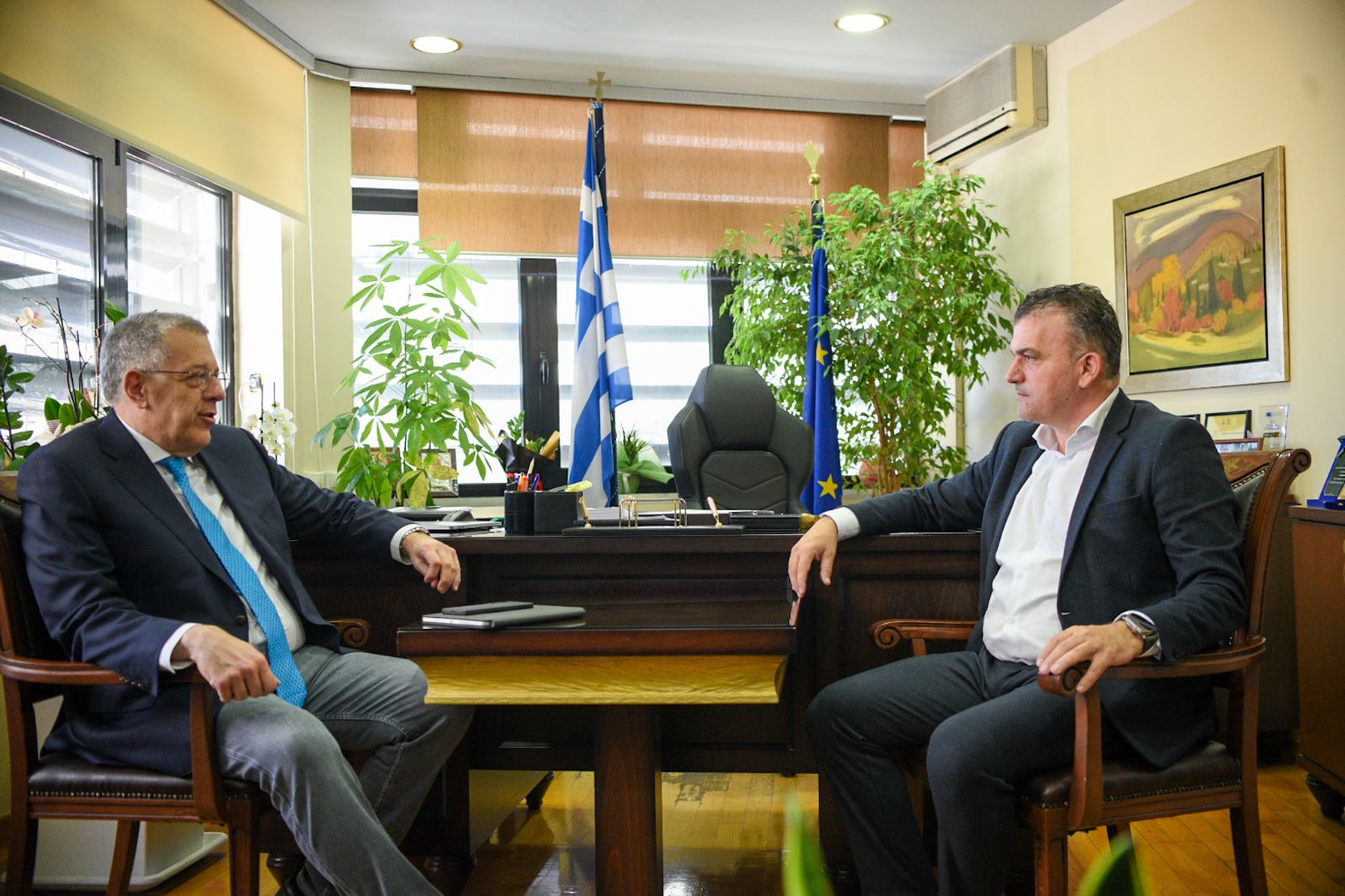 Ταχιάος από Λάρισα: «Έχουμε πλάνο για την αποκατάσταση των υποδομών στη ...