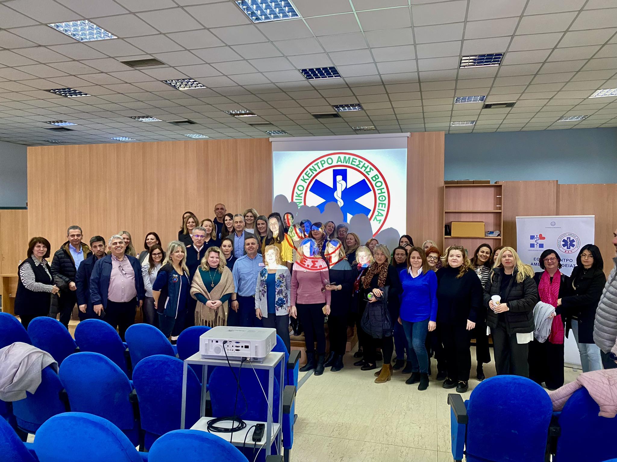 Η εκπαιδευτική ομάδα του ΕΚΑΒ Θεσσαλίας συνεχίζει το θεάρεστο έργο της ...