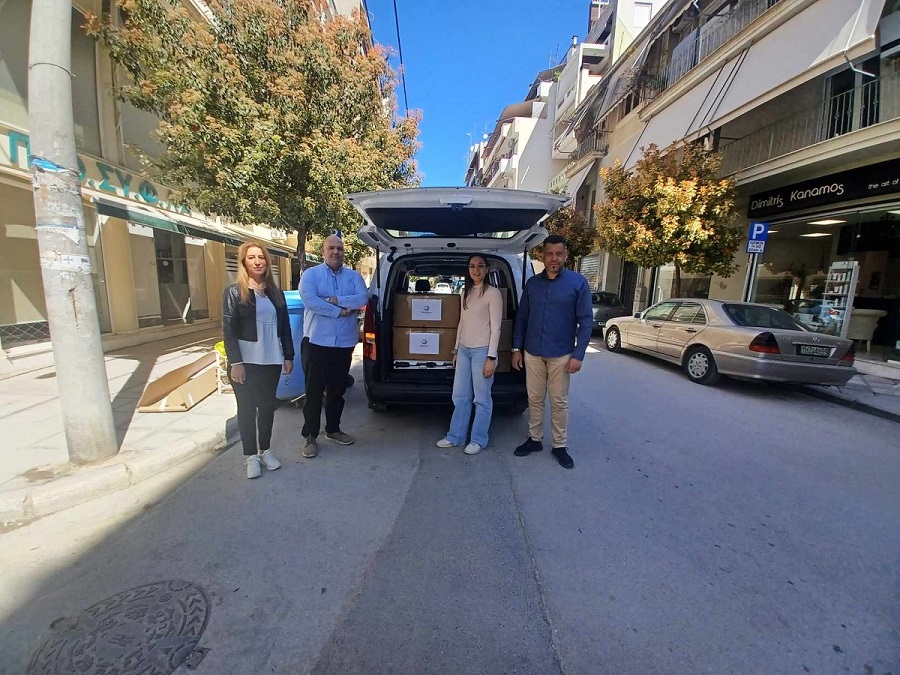 Δωρεά του Προμηθευτικού Συνεταιρισμού Φαρμακοποιών Λάρισας στην Κινητή ...