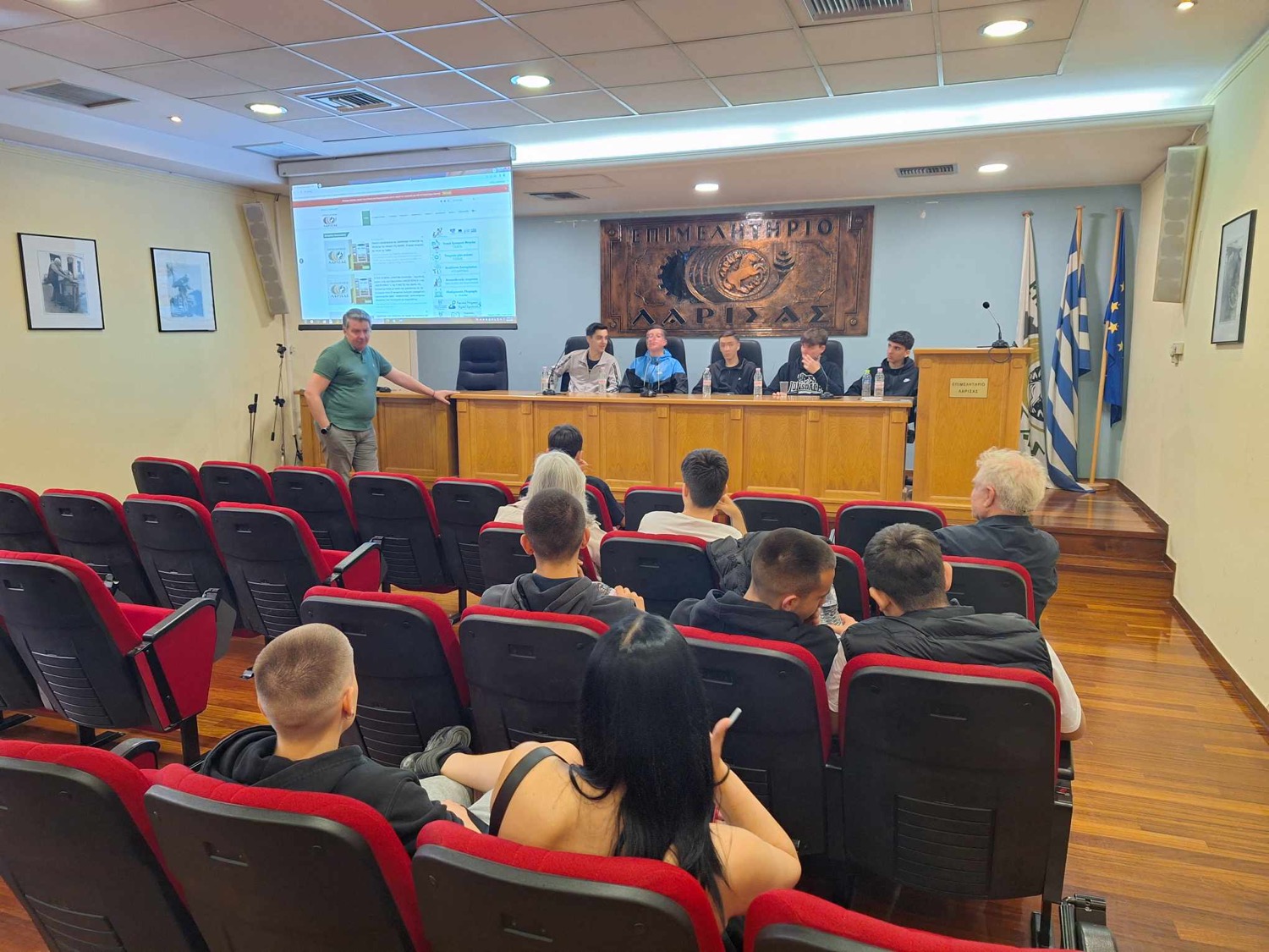Εκπαιδευτική επίσκεψη από μαθητές του 4ου Επαγγελματικού Λυκείου στο ...