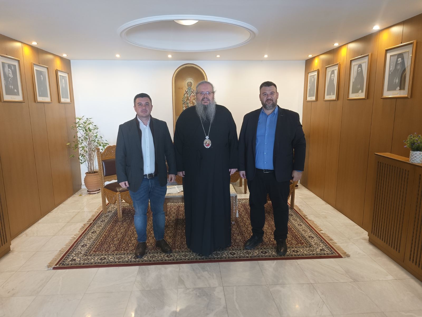 Στον Μητροπολίτη Λαρίσης και Τυρνάβου ο Δημήτρης Παπαλέξης - ONLARISSA ...