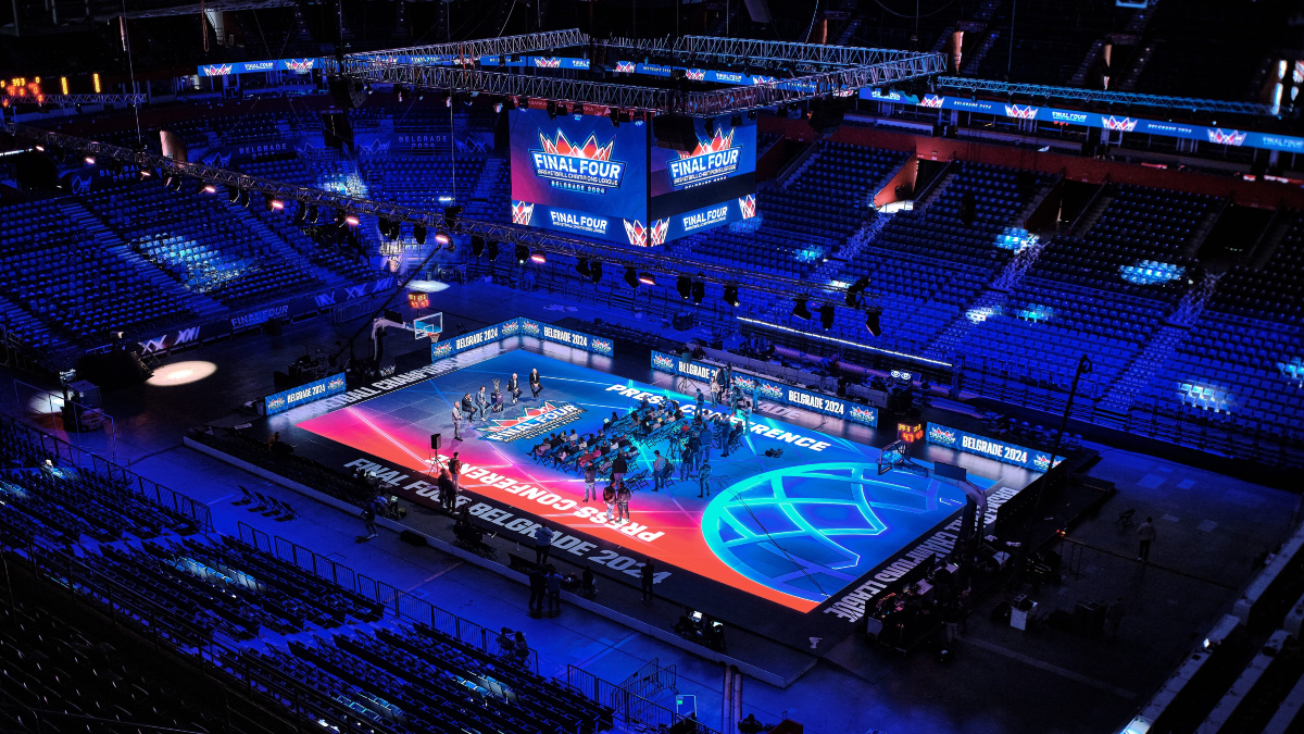 Η Stark arena στα χρώματα του Περιστερίου (video) – ONLARISSA.GR Νέα ...