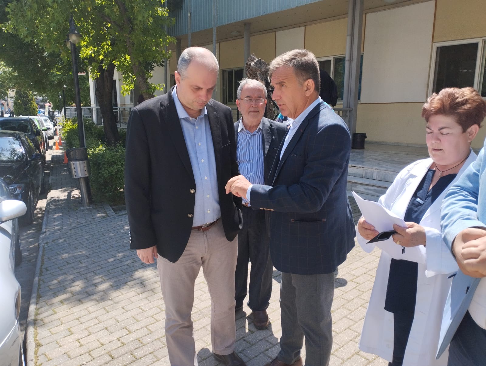 Καπετάνος στο Ευχέλαιο υπέρ υγείας στο ΓΝΛ: «Το ιατρικό, νοσηλευτικό ...