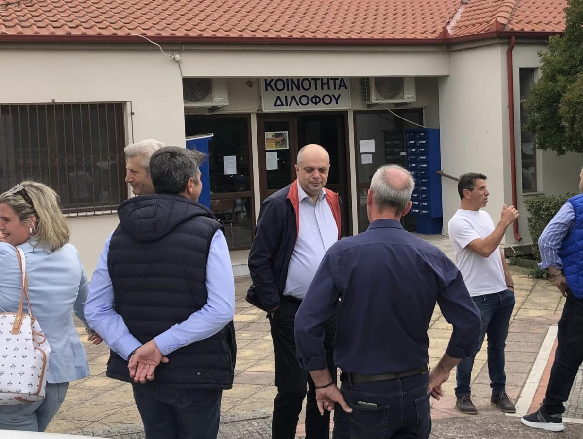 Καπετάνος: «Συνεχίζουμε τις επισκέψεις στα χωριά του νομού Λάρισας, για ...