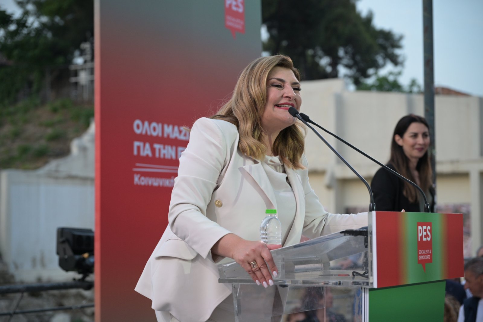 Λιακούλη στην προεκλογική συγκέντρωση του ΠΑΣΟΚ – Κίνημα Αλλαγής στη ...