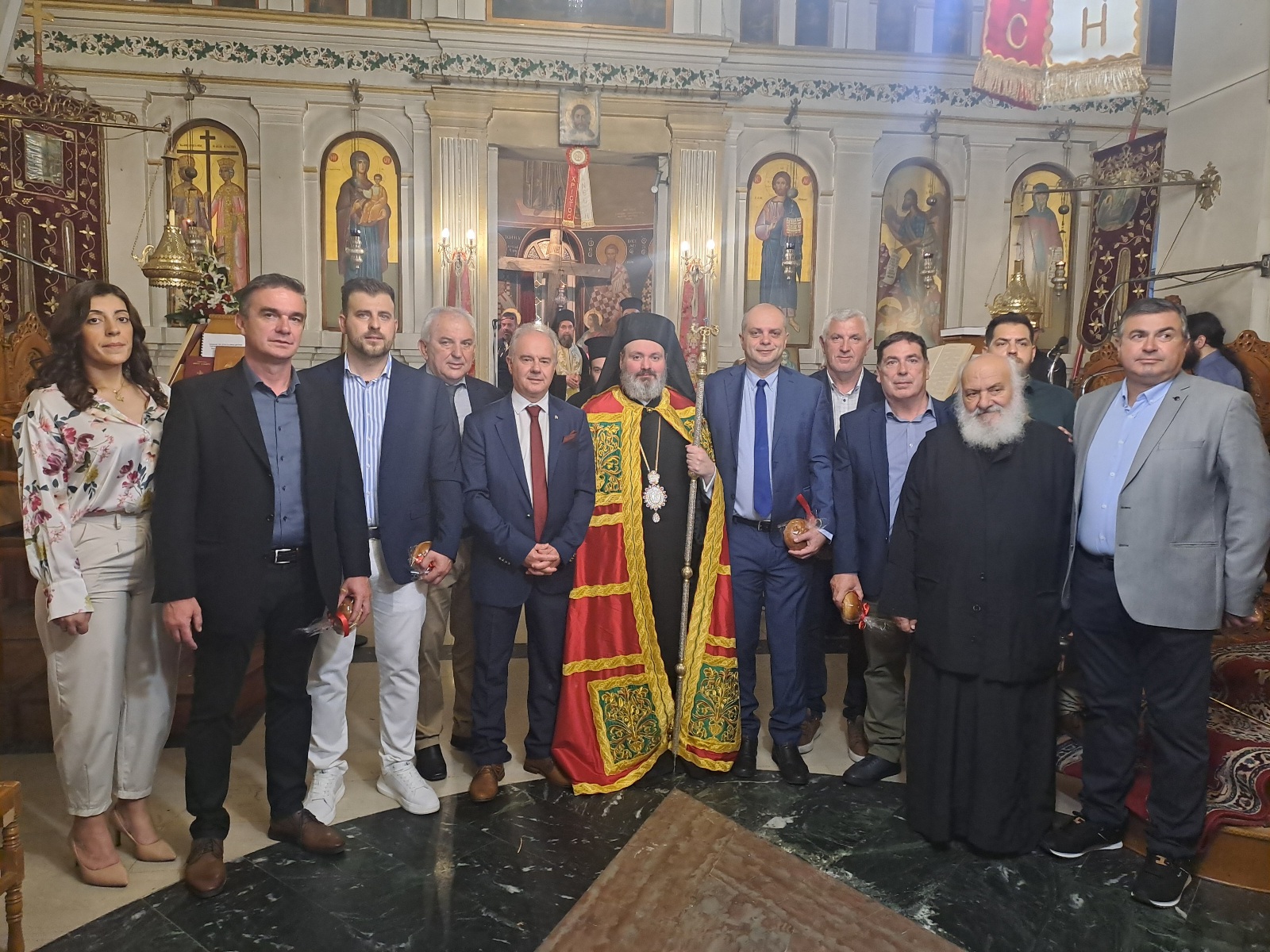 Στις θρησκευτικές εκδηλώσεις των πολιούχων Αγίων Ισαποστόλων ...