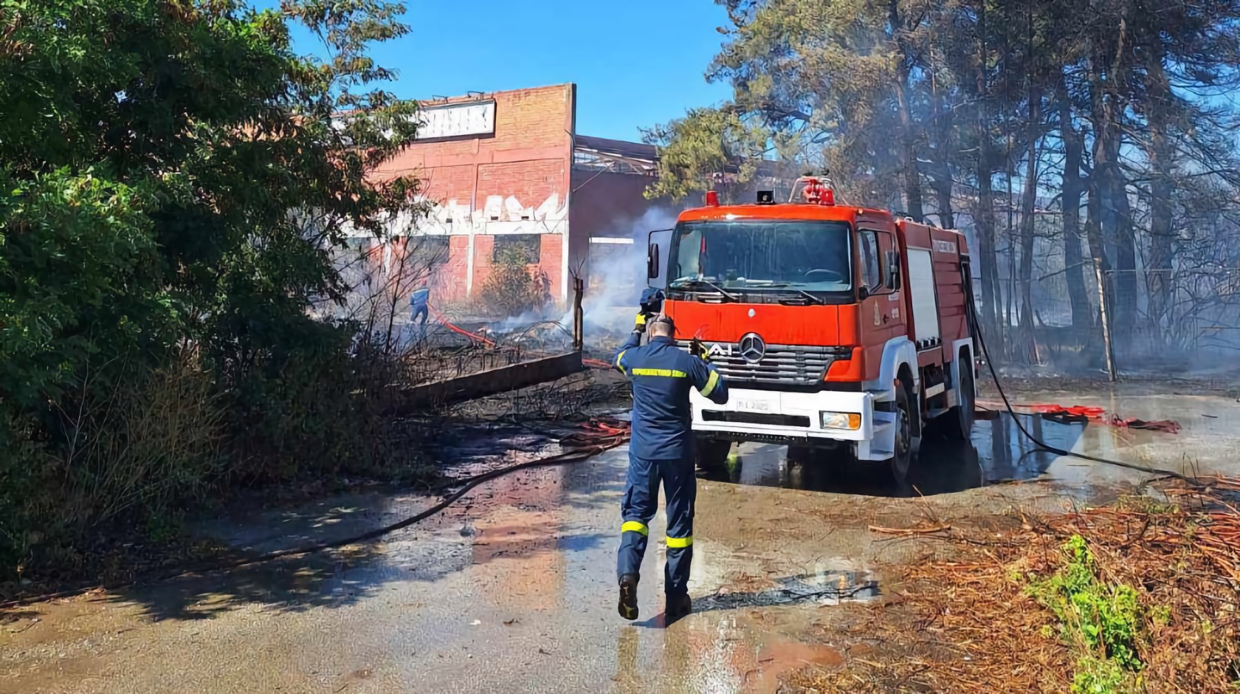 Ολοκληρώθηκε η κατάσβεση της φωτιάς στο αυτοκίνητο στα Χάνια – Σώος ο ...