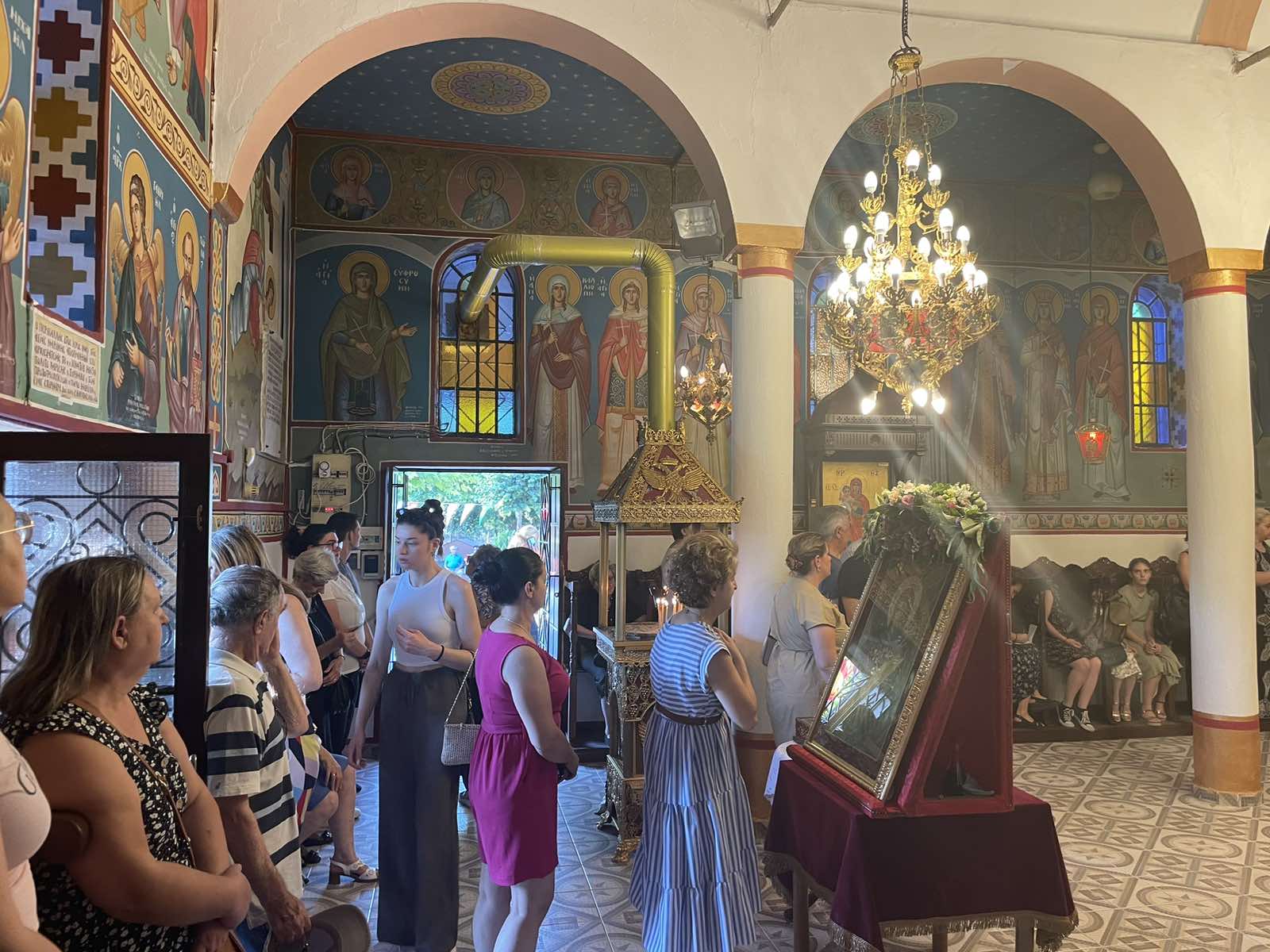 Λάρισα: Πλήθος πιστών τίμησε τη μνήμη της Αγίας Μεγαλομάρτυρος Μαρίνας ...