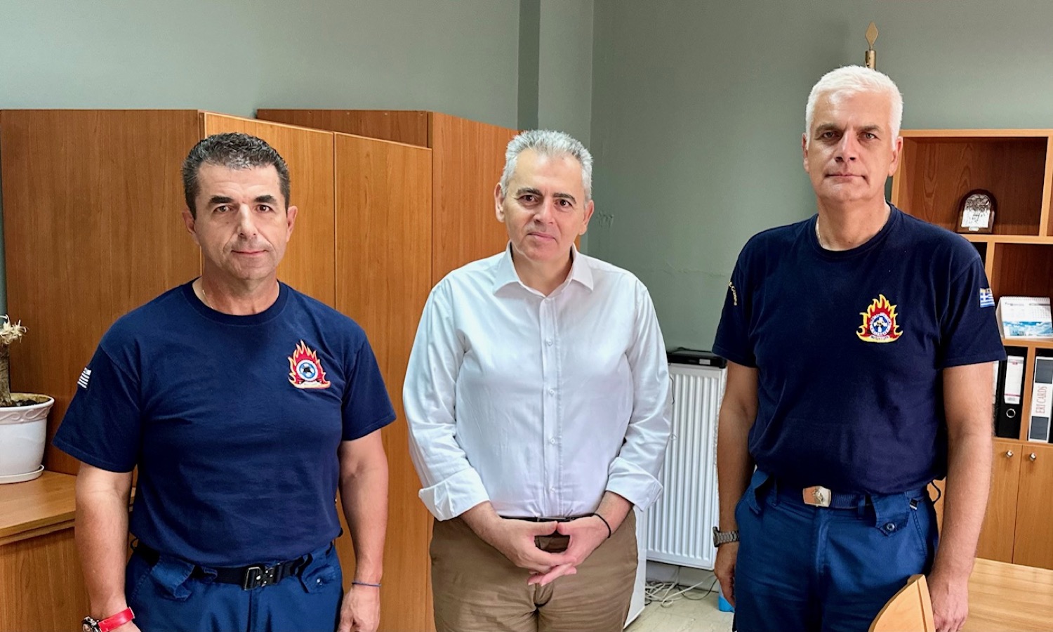 Χαρακόπουλος στην Πυροσβεστική Λάρισας: «Επαγρύπνηση πυροσβεστών στην ...