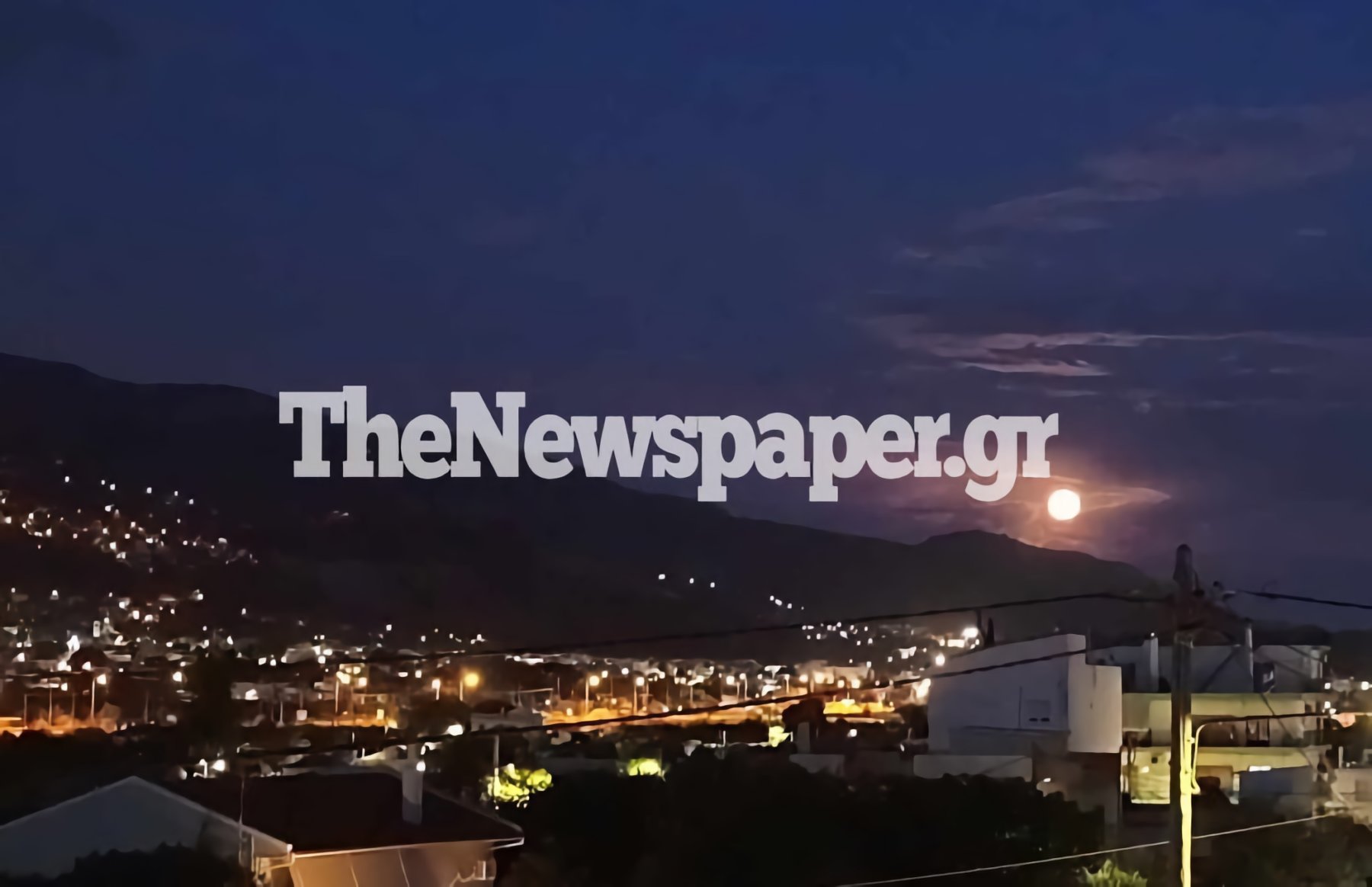 Την πανσέληνο του Αυγούστου απολαμβάνουν οι Βολιώτες – Γιατί λέγεται ...