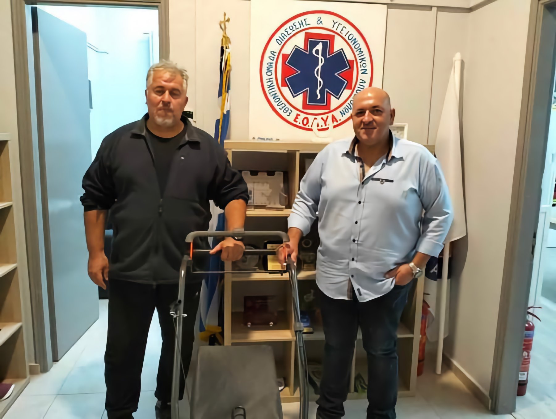 Δωρεά εξοπλισμού στην Εθελοντική Ομάδα Διάσωσης και Υγειονομικών ...