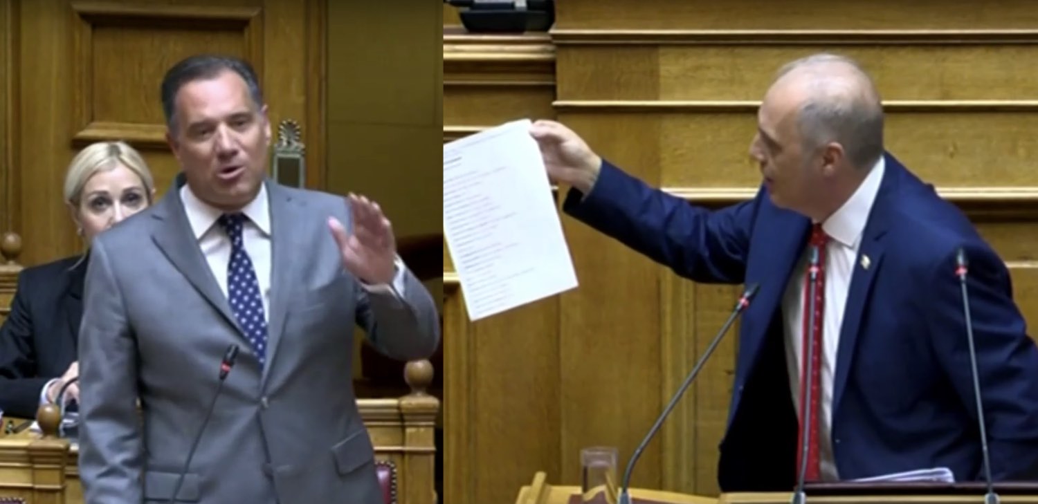 Άγρια κόντρα Γεωργιάδη – Βελόπουλου για τα Τέμπη: «Από την έκρηξη κάηκε ...