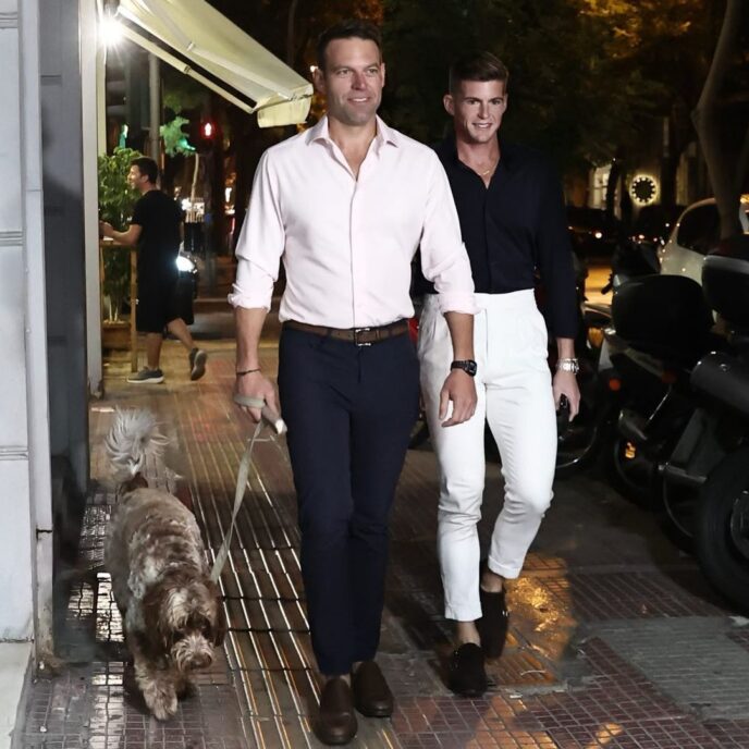 Στέφανος Κασσελάκης: Οι ξέγνοιαστες στιγμές του με τον σύζυγό του ...