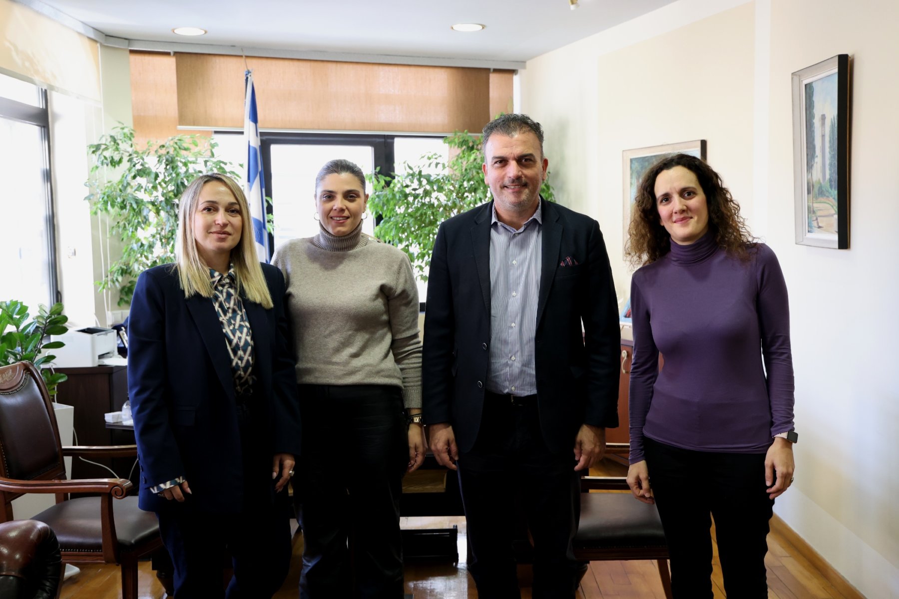 Συνάντηση της Ένωσης Διαμεσολαβητών Λάρισας με τον Θανάση Μαμάκο ...
