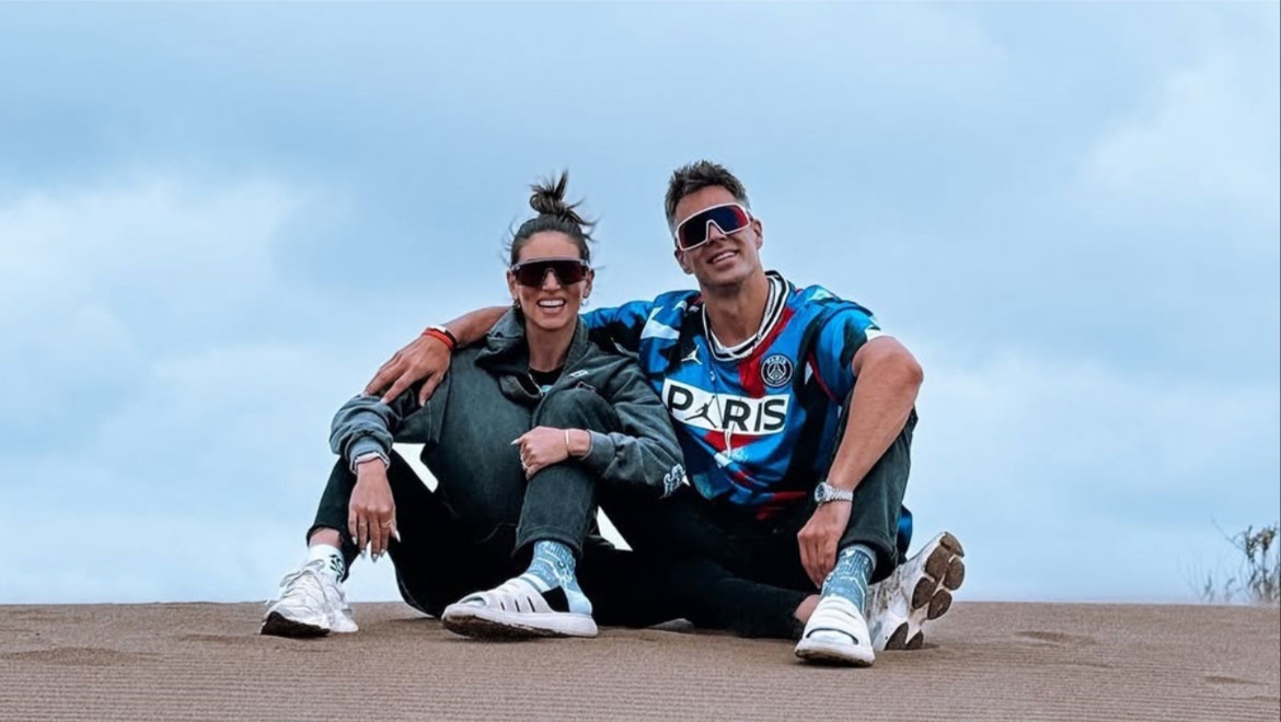 Αθηνά Οικονομάκου – Bruno Cerella: Πήγαν μαζί σε αγώνα μπάσκετ στην ...