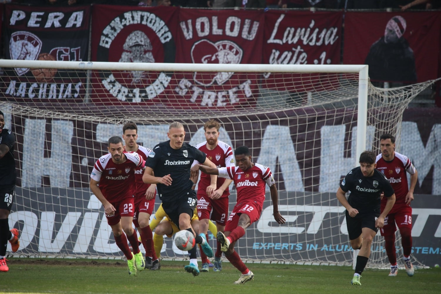 Ισόπαλη με 1-1 η ΑΕΛ στο ημίχρονο με τον ΠΑΟΚ Β' - Δείτε τα γκολ ...