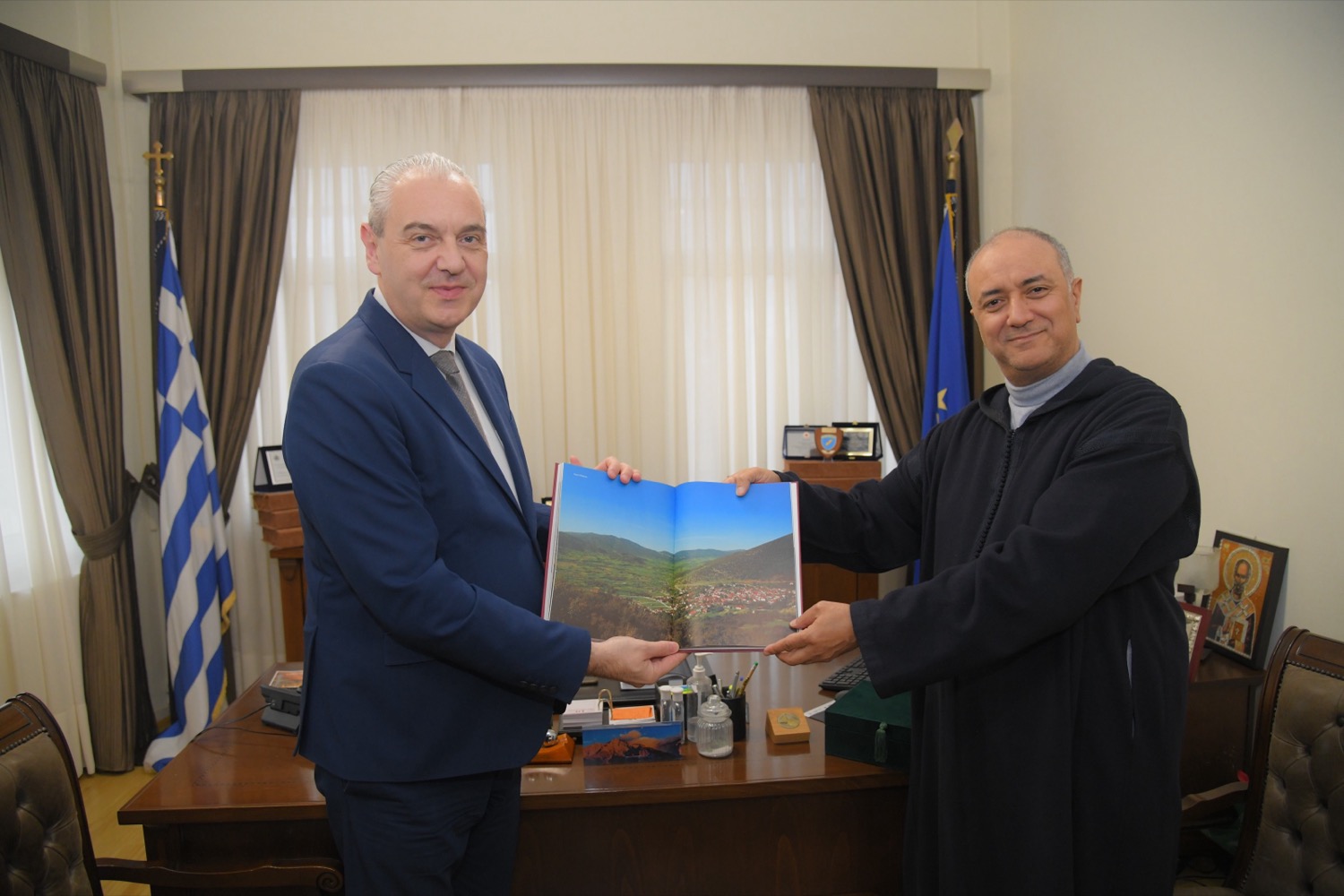 Δήμος Ελασσόνας: «Ο Πρέσβης του Βασιλείου του Μαρόκου στην Αθήνα ...