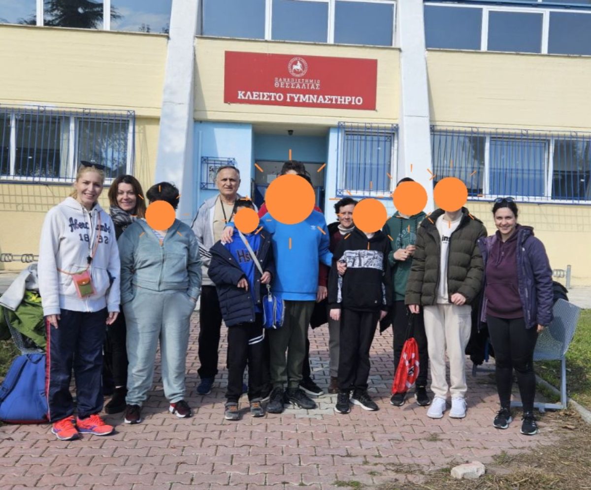 Επίσκεψη μαθητών του Ε.Ε.Ε.Ε.Κ. Λάρισας στις αθλητικές εγκαταστάσεις ...