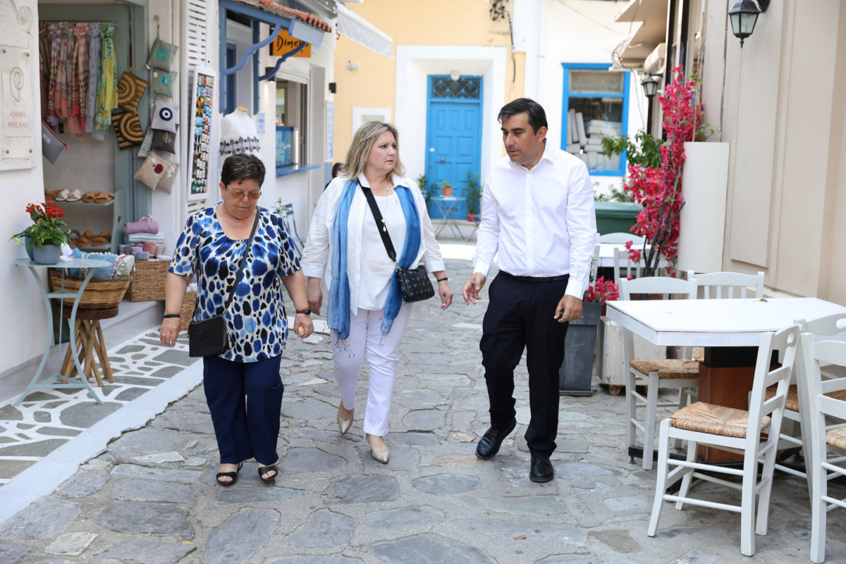Συνάντηση της Αντιπεριφερειάρχη Τουρισμού Θεσσαλίας Ν. Αδαμοπούλου με ...