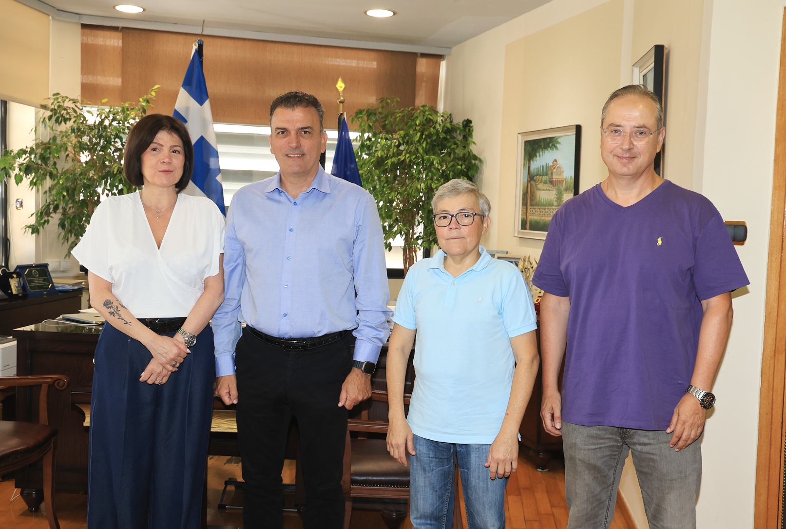 Στον Δήμαρχο Λαρισαίων ο Σύλλογος Θαλασσαιμίας κα Δρεπανοκυτταρικής ...