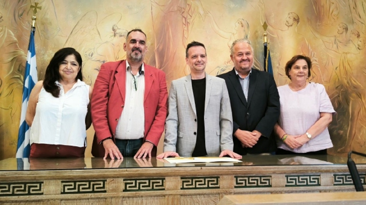 Συνάντηση του Δημάρχου Αθηναίων με τη διοίκηση της Ελληνικής ...
