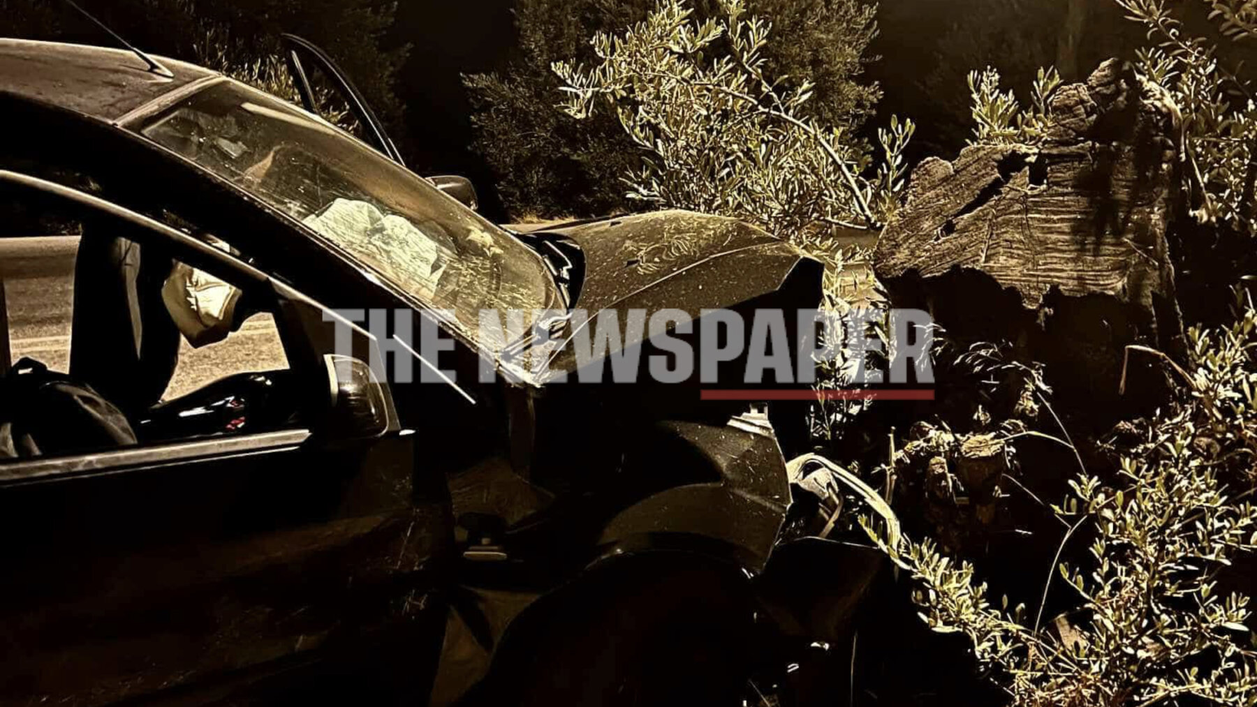 Τροχαίο ατύχημα στον επαρχιακό δρόμο Βόλου – Αργαλαστής: Αυτοκίνητο ...