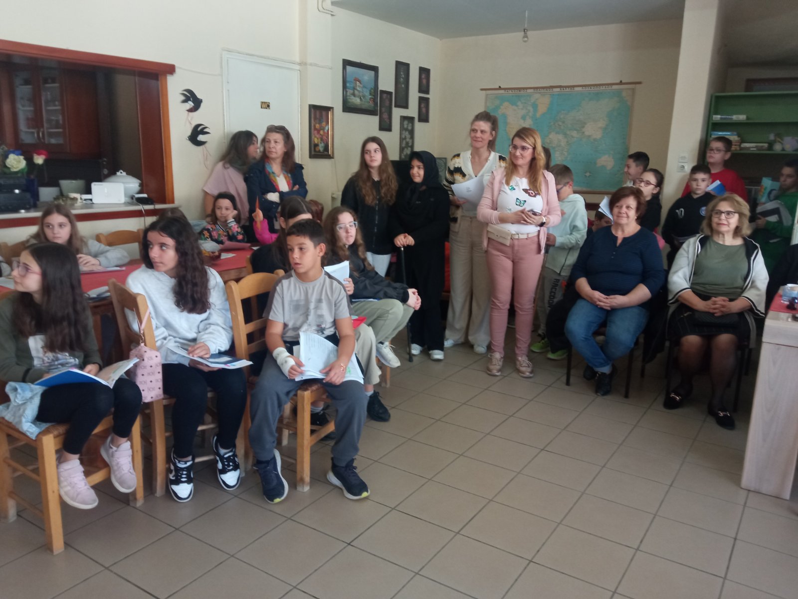 Δράση στο ΚΑΠΗ Πυργετού σε συνεργασία με το δημοτικό σχολείο για την ...