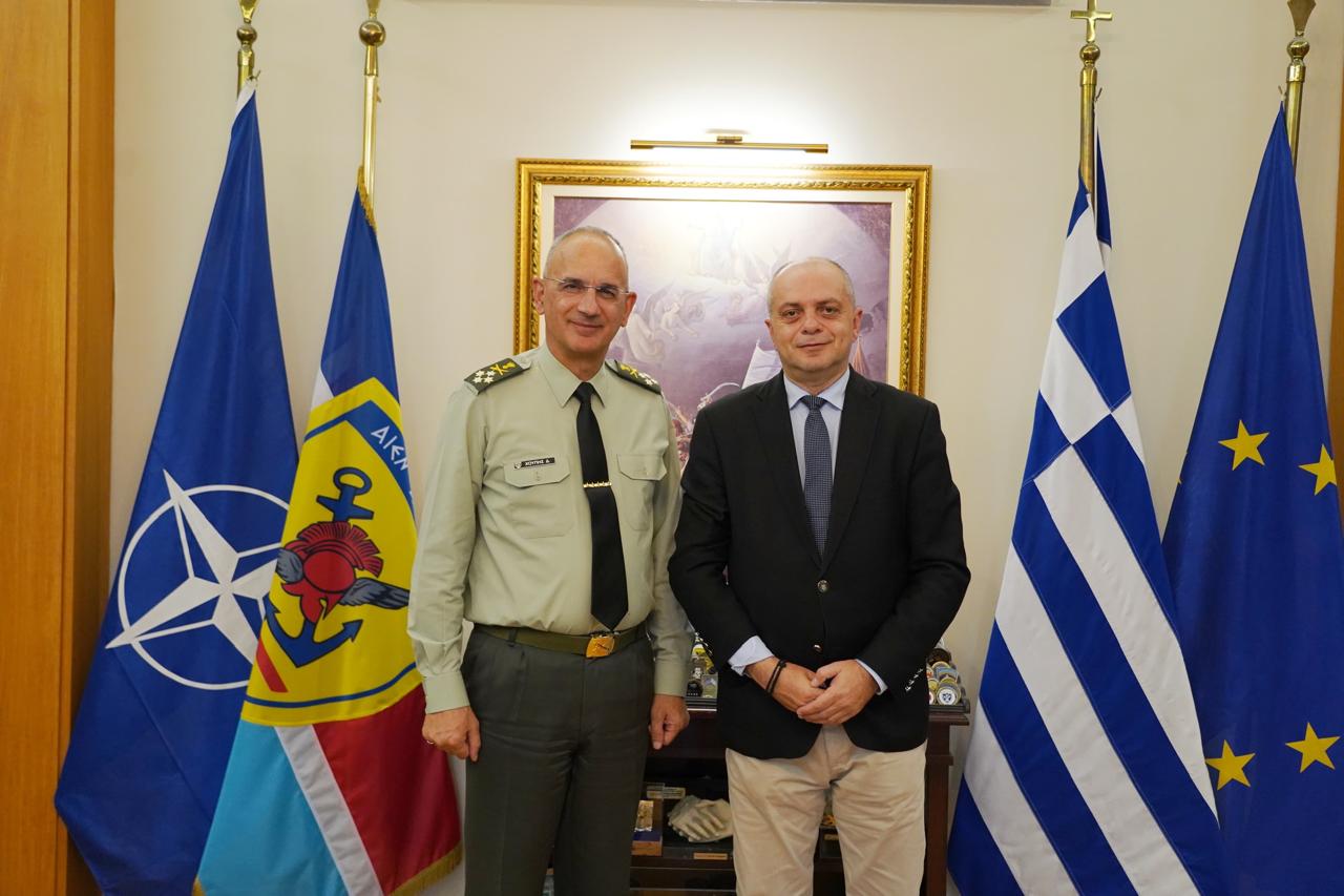 Συνάντηση Καπετάνου-Αρχηγού ΓΕΕΘΑ: «Η 61 Μ.Ε. στα Φάρσαλα παραμένει σε ...