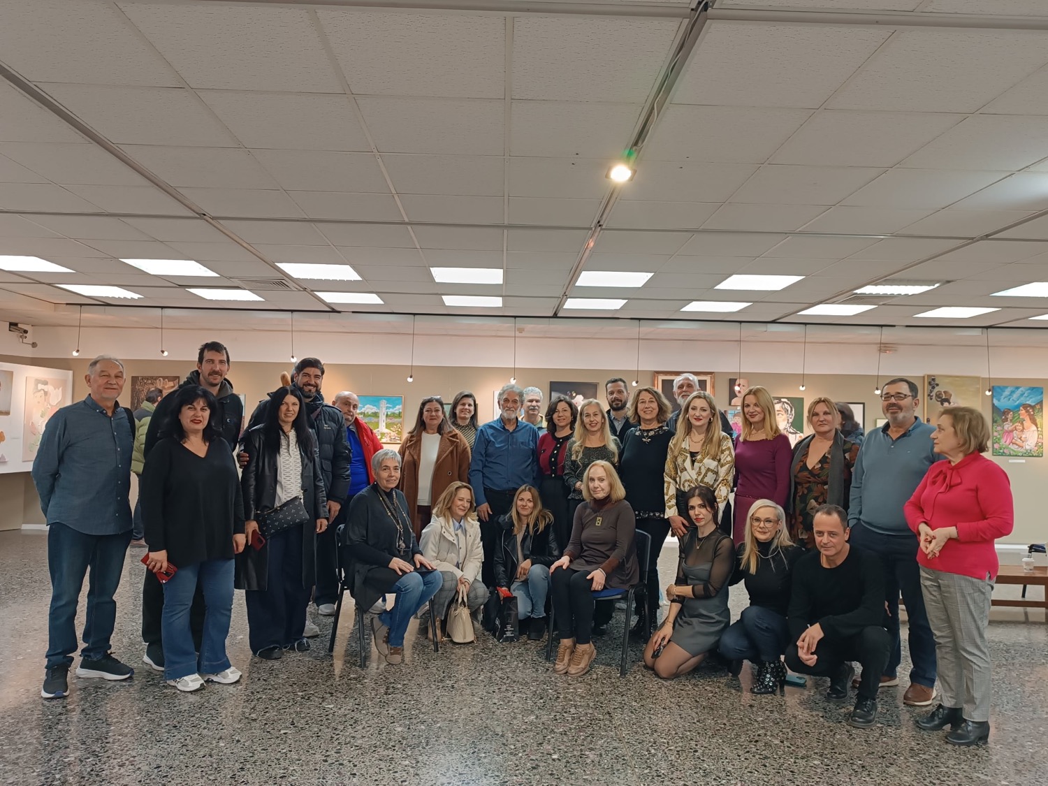 Επίσκεψη του 3ου Εσπερινού ΕΠΑΛ Λάρισας στην έκθεση «ΠΑΙΔΙ, ΠΝΟΗ ΤΟΥ ...