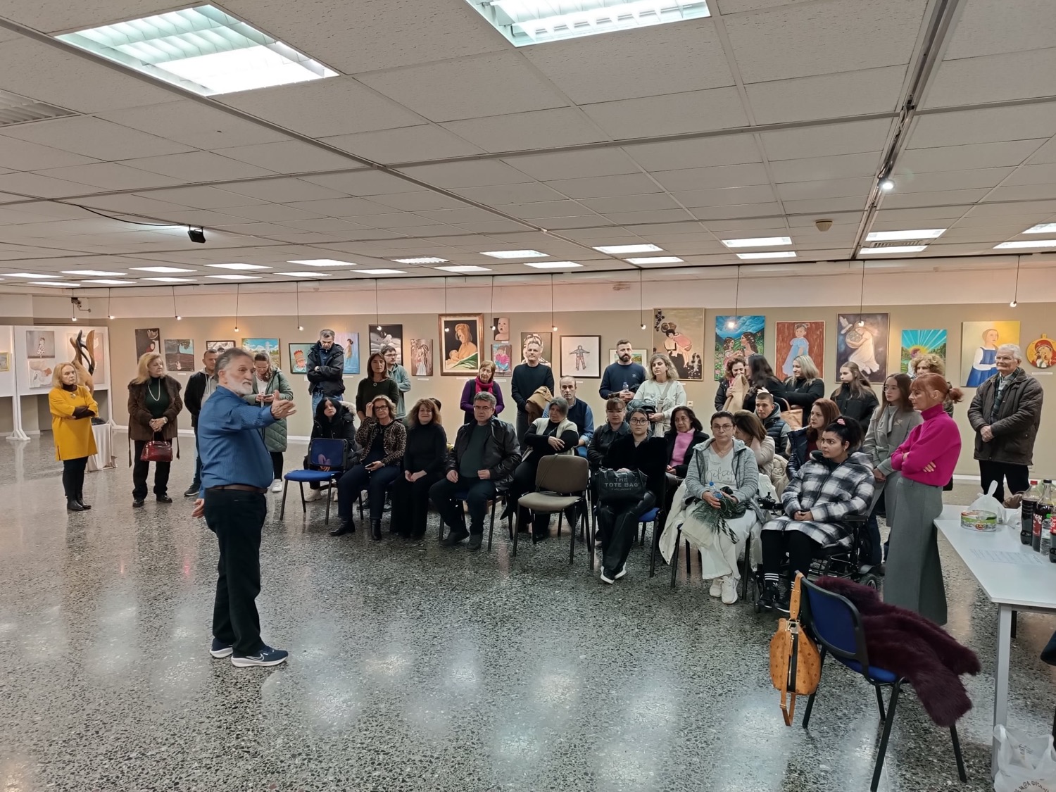 Επίσκεψη του 3ου Εσπερινού ΕΠΑΛ Λάρισας στην έκθεση «ΠΑΙΔΙ, ΠΝΟΗ ΤΟΥ ...