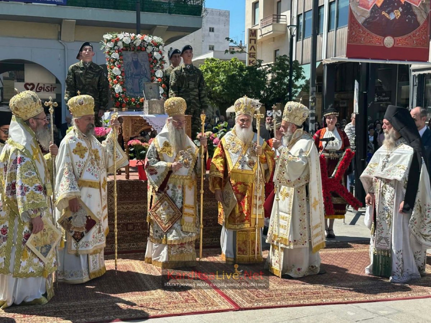 Η Καρδίτσα τίμησε τον Πολιούχο της Άγιο Σεραφείμ με Λιτάνευση στην ...
